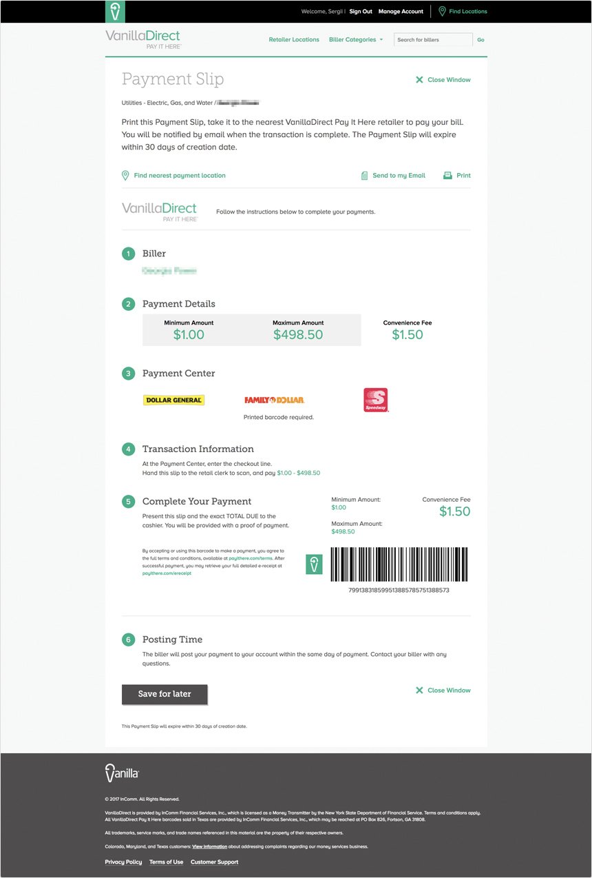 eTeam portfolio. Payithere application.
